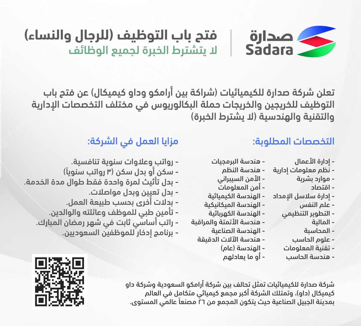 وظائف وظيفة كوم On Twitter 🟢 فتح باب التوظيف للرجال والنساء لا