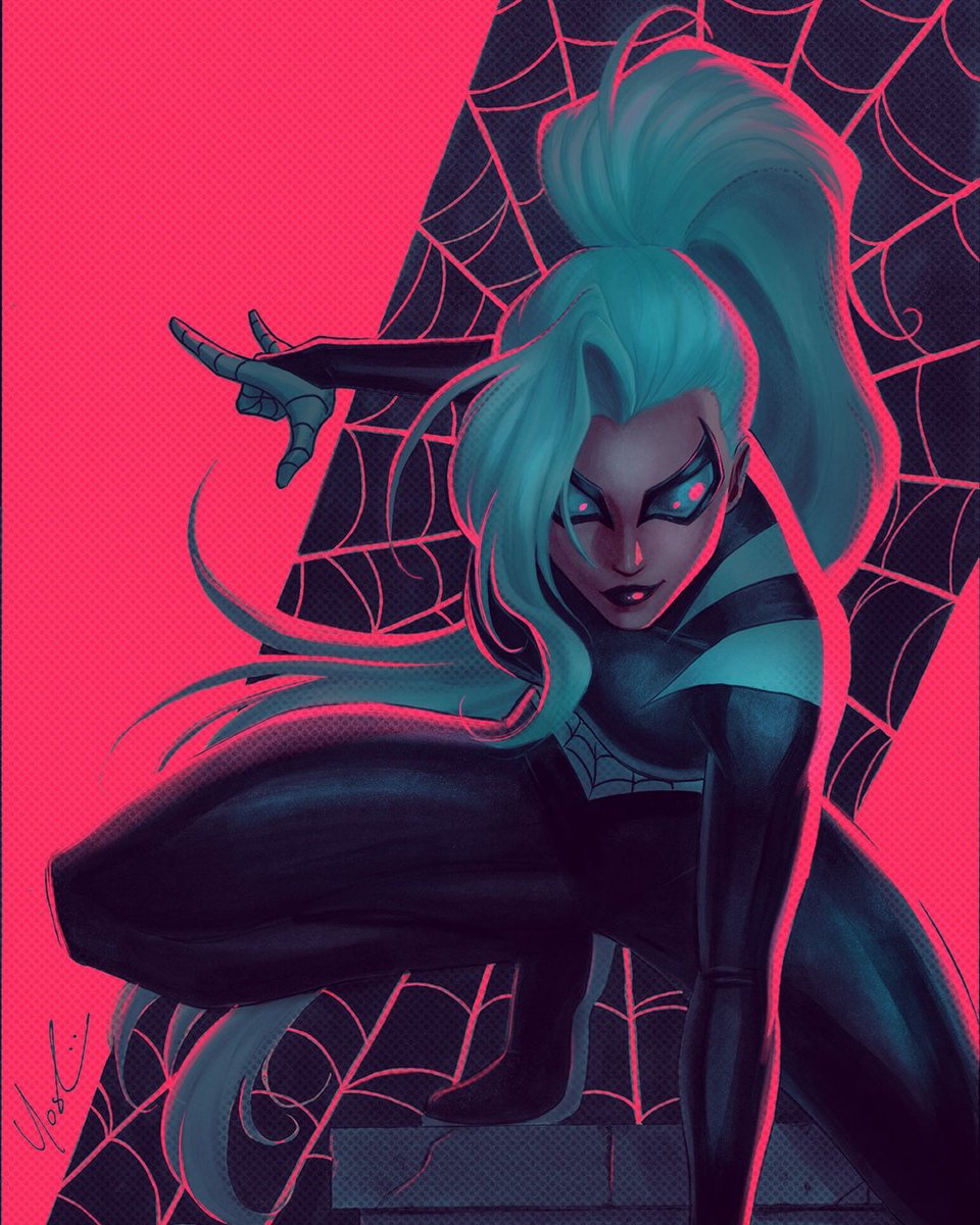 Black Cat on Twitter: "Felicia Hardy's Night-Spider."