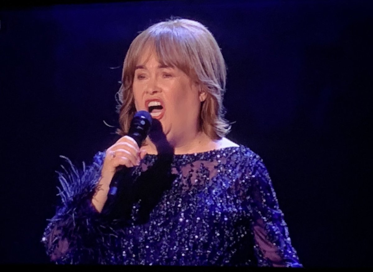 Karen on Twitter: "I wasn't aware that Susan Boyle had a stroke last year. Good to see her ...