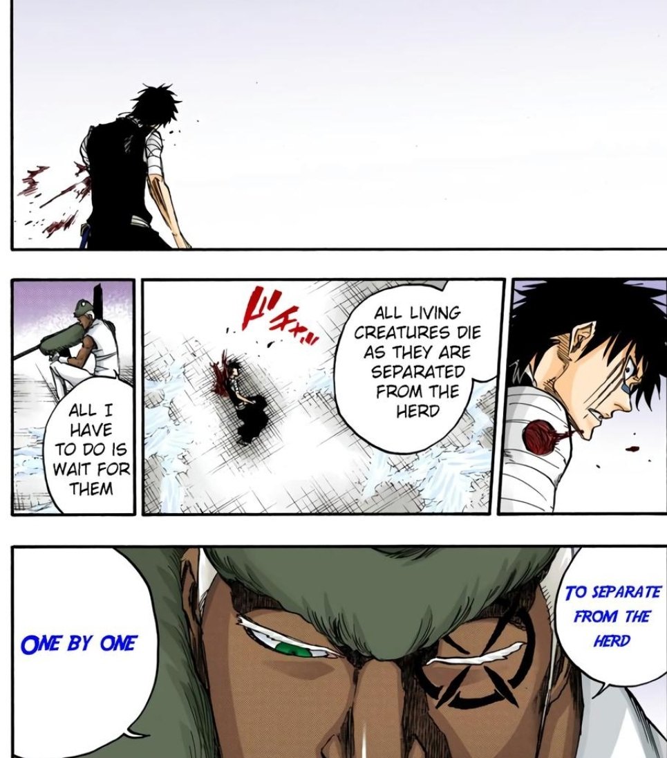Zero (CR bleach for the 1st time) on Twitter: "Weren't you supposed to go crazy this arc Hisagi ...