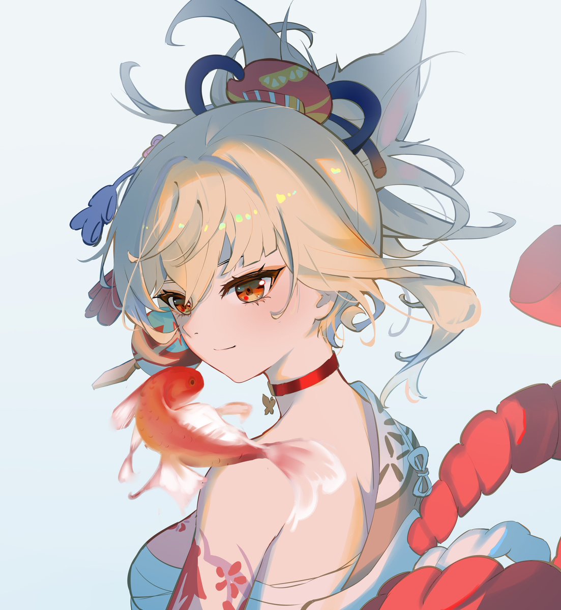 Genshin Chinese Fanarts On Twitter 🎇 Artist：棲夏 原神 Genshinimpact 宵宫 Yoimiya