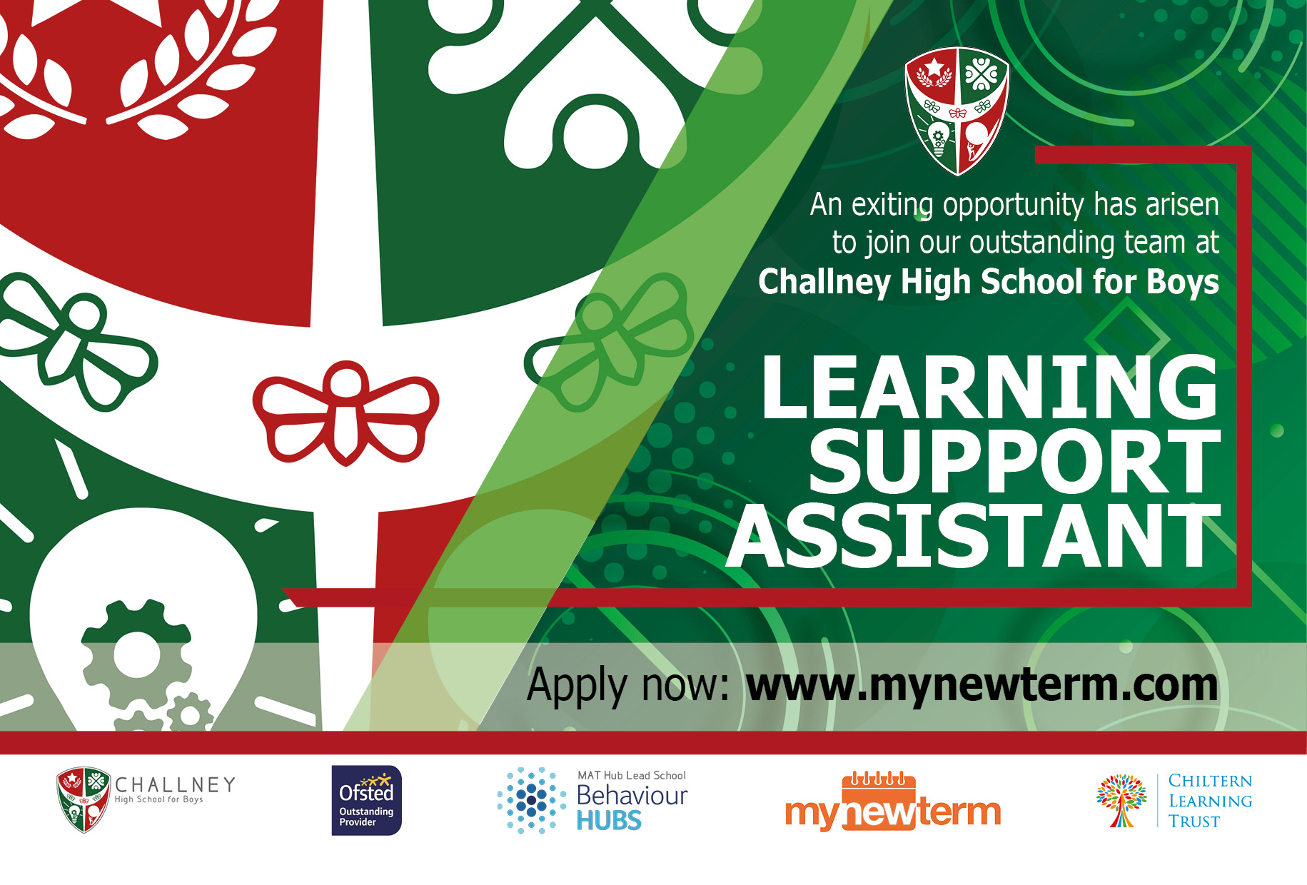 Challney Boys on Twitter: "WE ARE RECRUITING! Are you an LSA who has a passion to support young ...