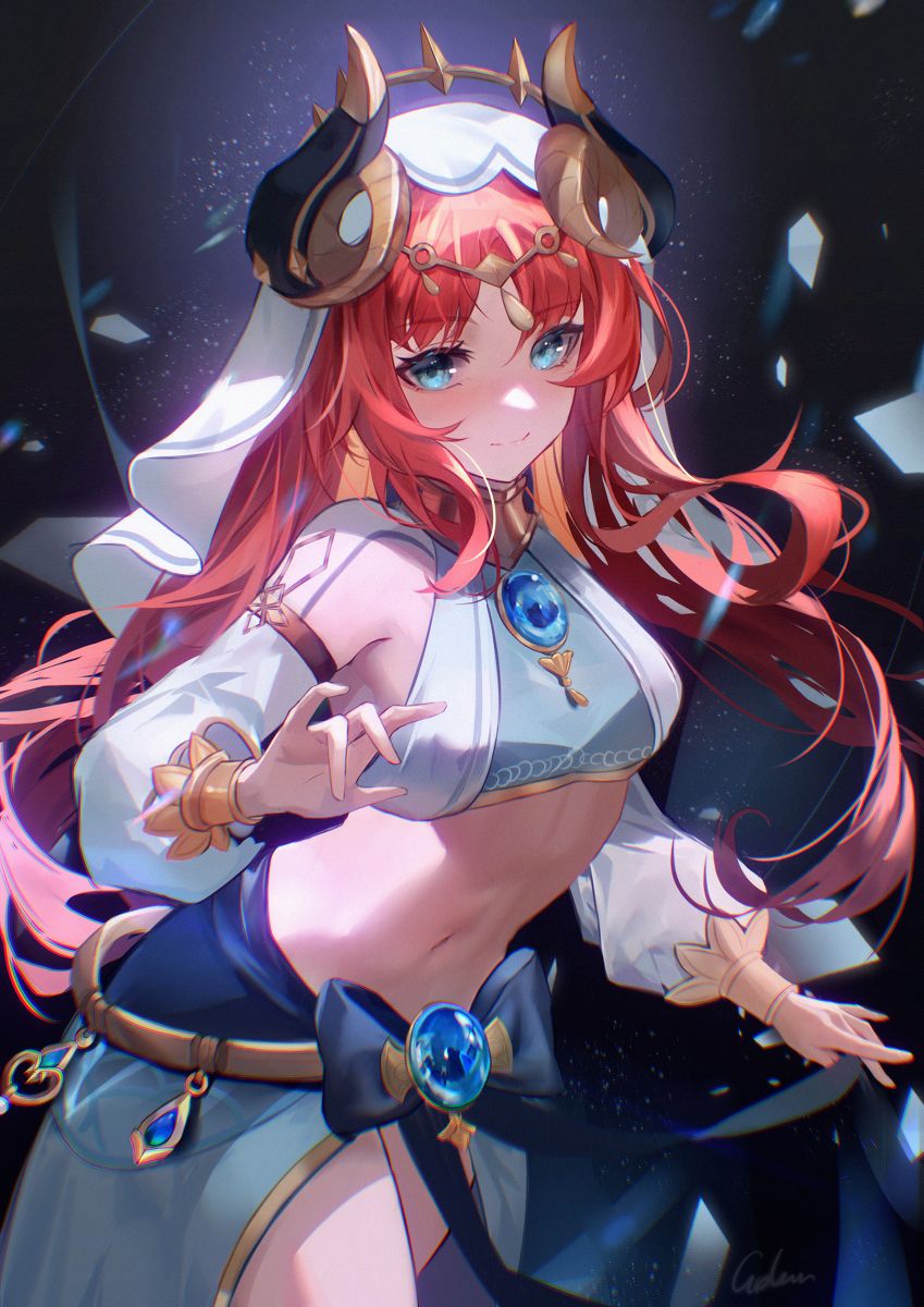 GenshinImpact FanArts on Twitter: "#GenshinImpact #原神イラスト #原神 #妮露 #Nilou Credits：G.L from Pixiv ...