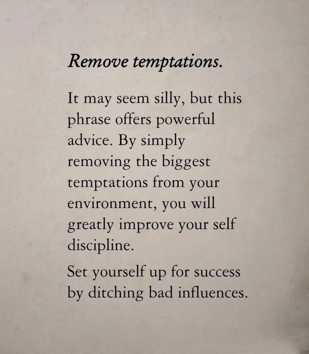 How To Maintain Decipline Like A Pro... - Thread from Seek Wiser ...