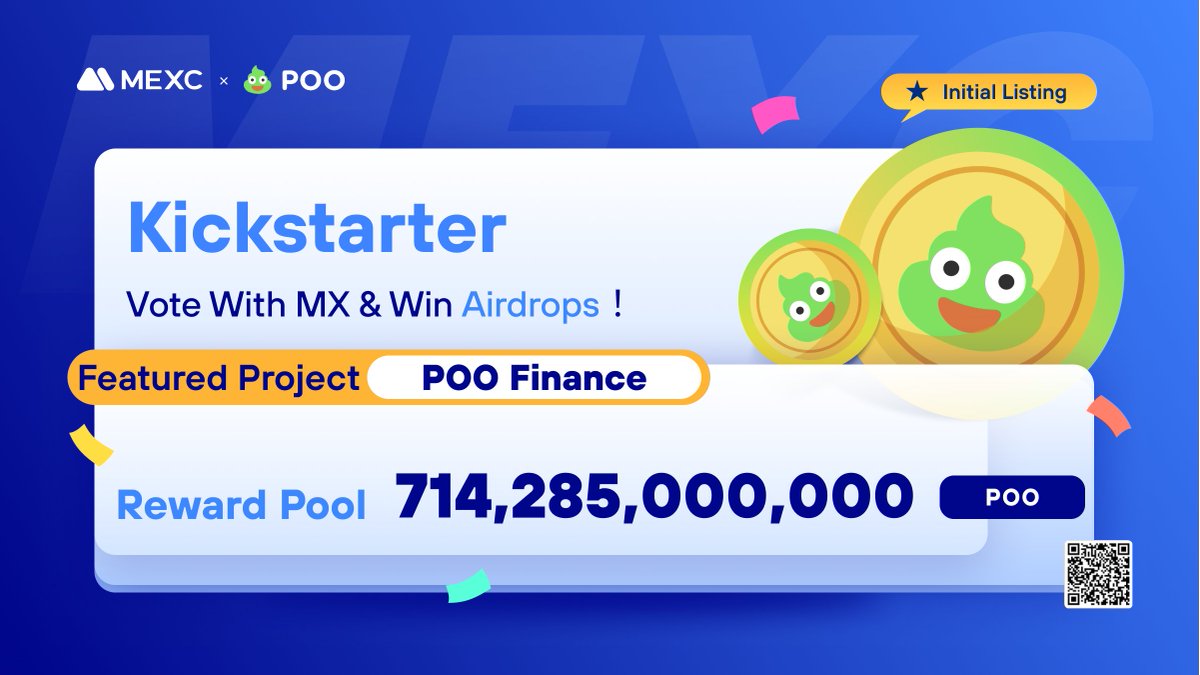 MEXC on Twitter: "The @poomemefi Kickstarter is coming to @MEXC_Official! 🗳️Vote with $MX to ...