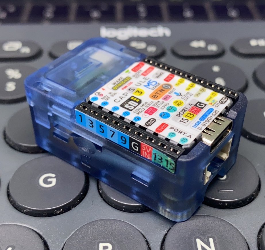 M5Stack on Twitter: "StampCapsule ing"