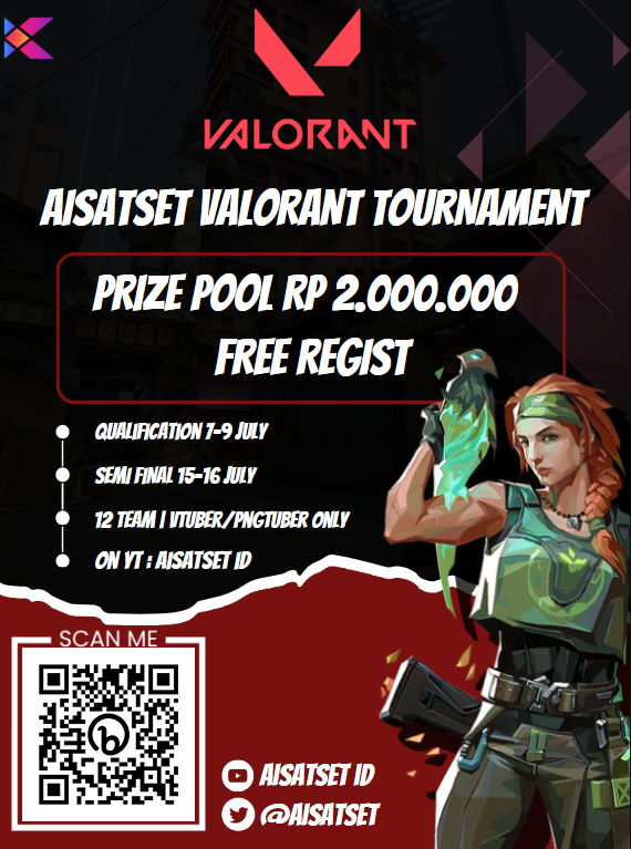 AISATSET ID on Twitter: "[SATSET ESPORT TURNAMEN VALORANT] Hi para Virtual Content Creator ...