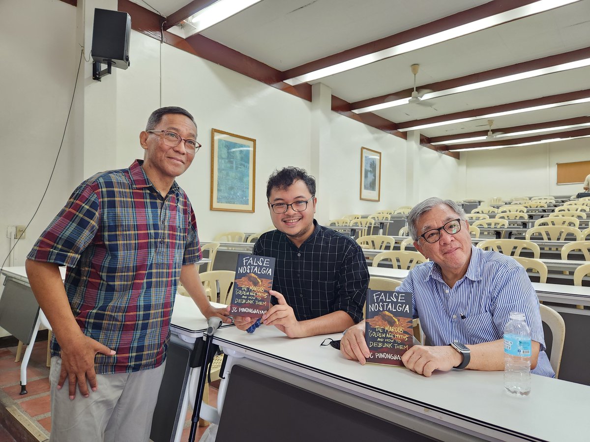 Ateneo Press on Twitter: "RT @jcpunongbayan: Another stimulating #FalseNostalgia book talk, this ...