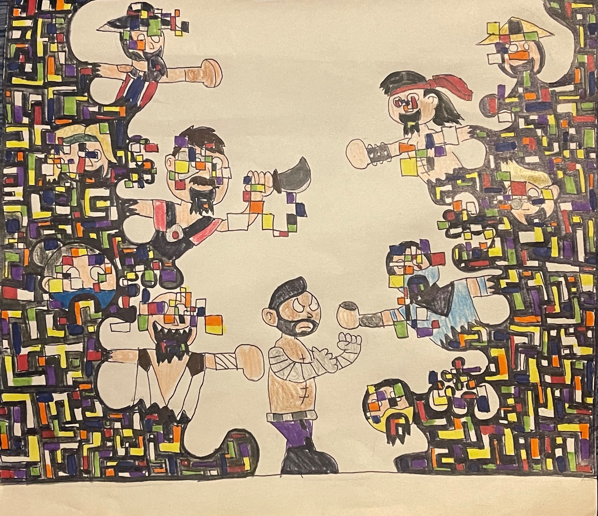 Jonathan Kennedy on Twitter: "Mortal kombat Infected: liu kang, Sonya, raiden, kitana, kung loa ...