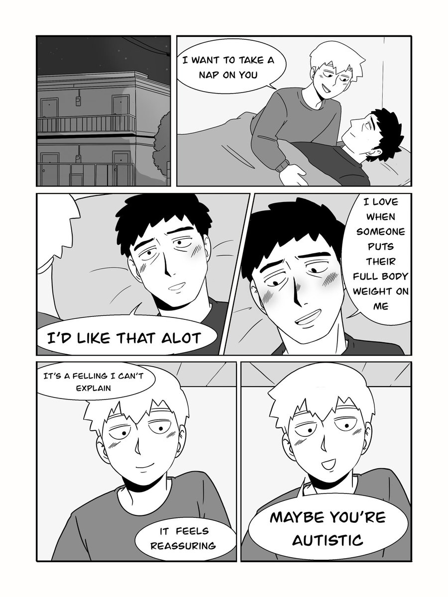 IDLE NOVA💫COMMS OPEN on Twitter: "Reigen reading Serizawa like an open book is my favorite thing ...