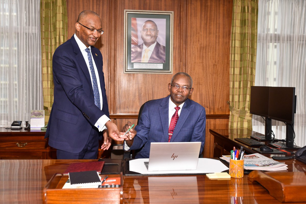 Citizen Tv Kenya On Twitter Newly Sworn In Central Bank Of Kenya Cbk