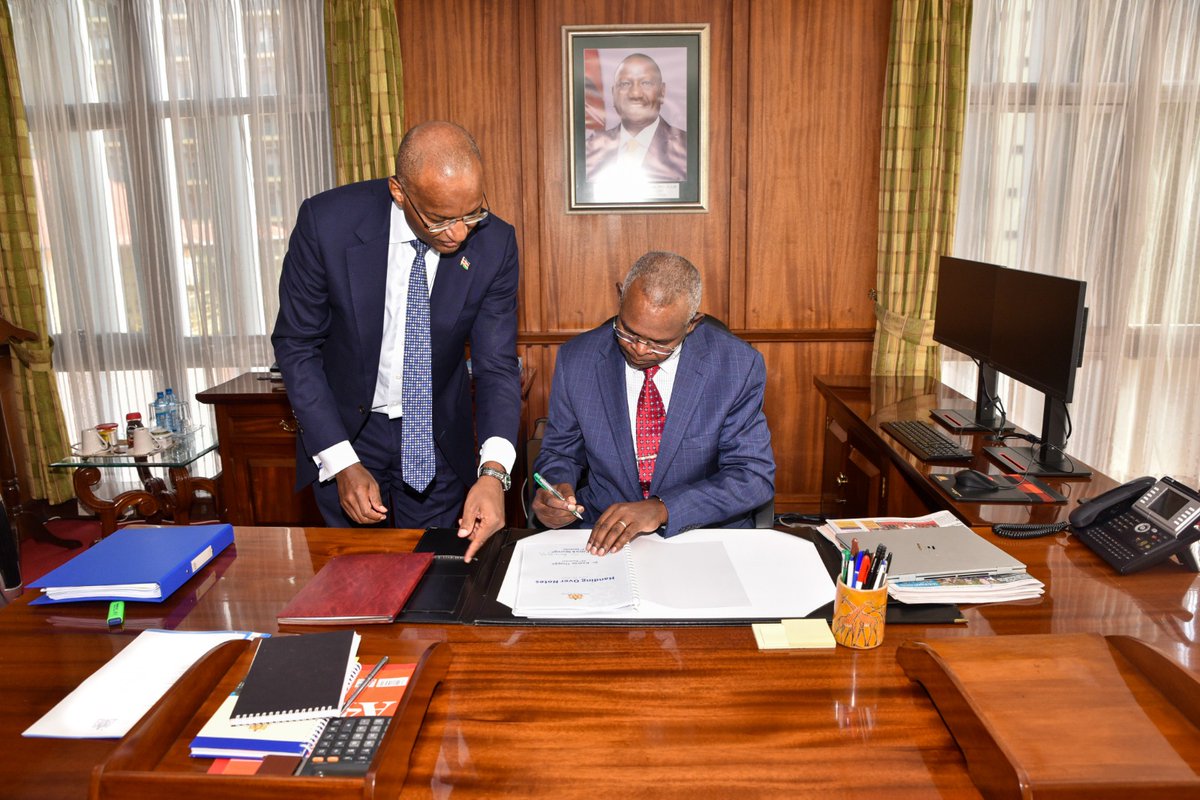 Citizen Tv Kenya On Twitter Newly Sworn In Central Bank Of Kenya Cbk