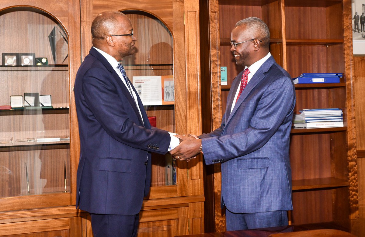 Citizen Tv Kenya On Twitter Newly Sworn In Central Bank Of Kenya Cbk