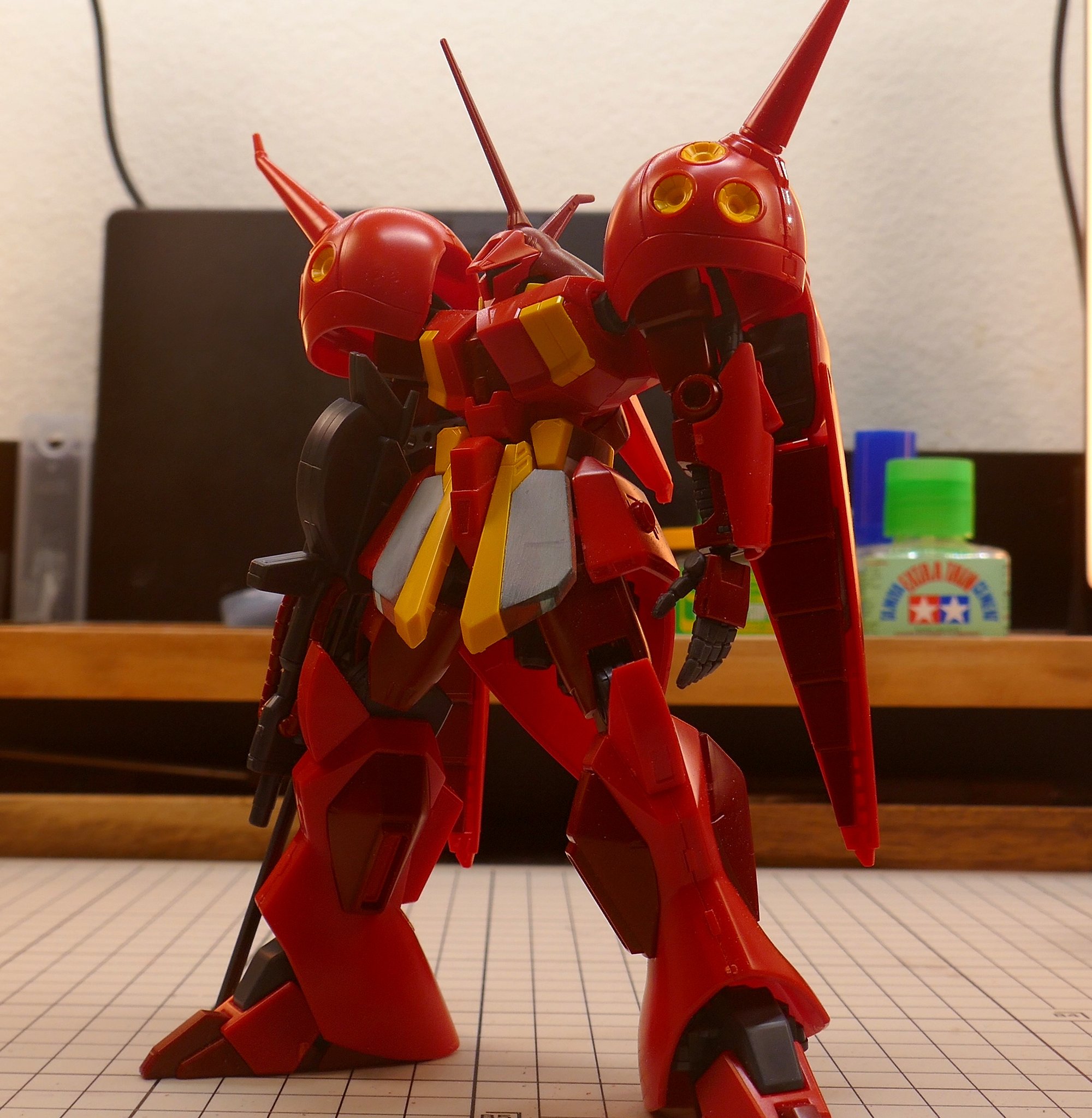 steb on Twitter: "HGUC R・ジャジャ WIP2 HGUC R JARJA WIP2 首の周りがなんかスカスカ。。。 と感じたのでジャンクパーツで短い首を作りました。かなり ...