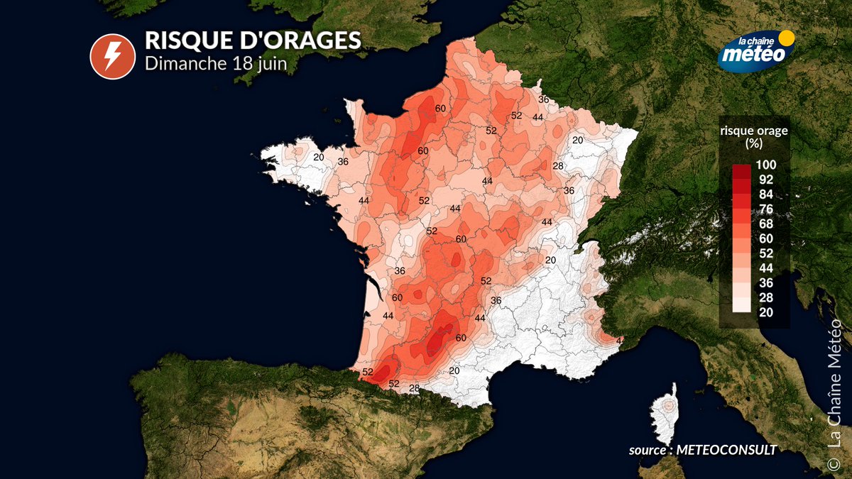 La Chaîne Météo on Twitter: "Après les #orages de la nuit dans le sud-ouest, une autre ...