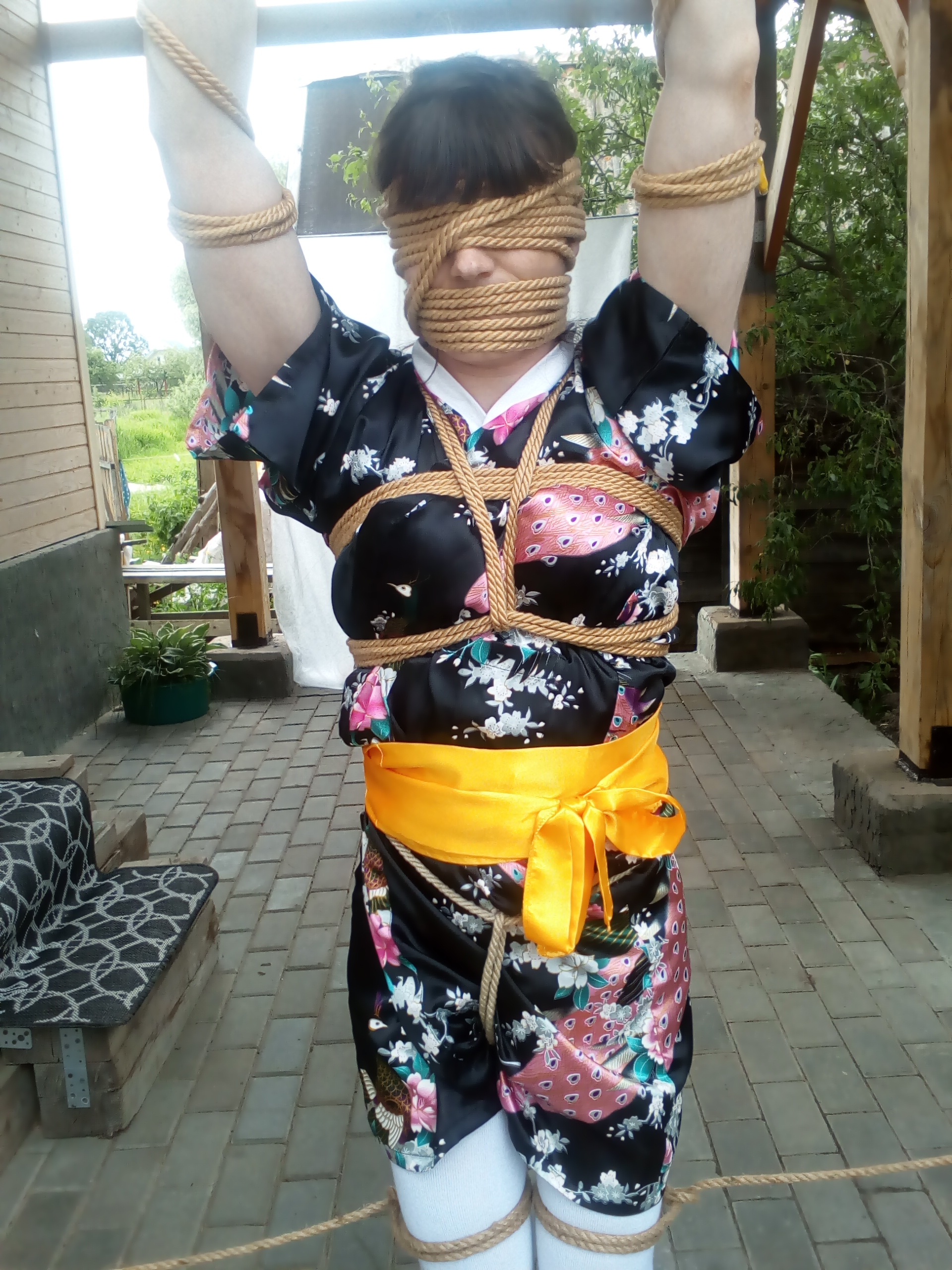 тень on Twitter: "shibari #kinbaku #緊縛 #shibari #縛り #自缚 #拘束 #緊縛 https://t.co/eux1MC8WwT" / Twitter