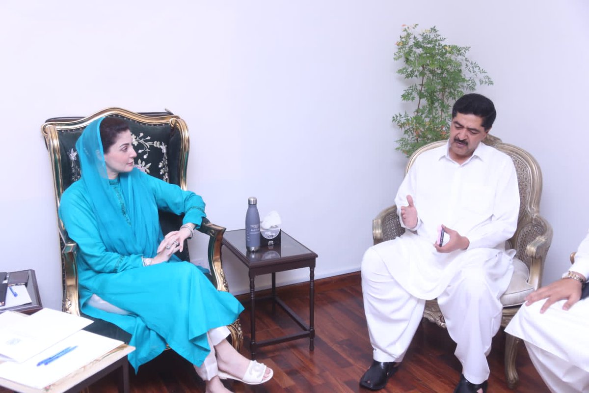 Pmln On Twitter مسلم لیگ ن کی چیف آرگنائزر مریم نواز شریف سے مسلم