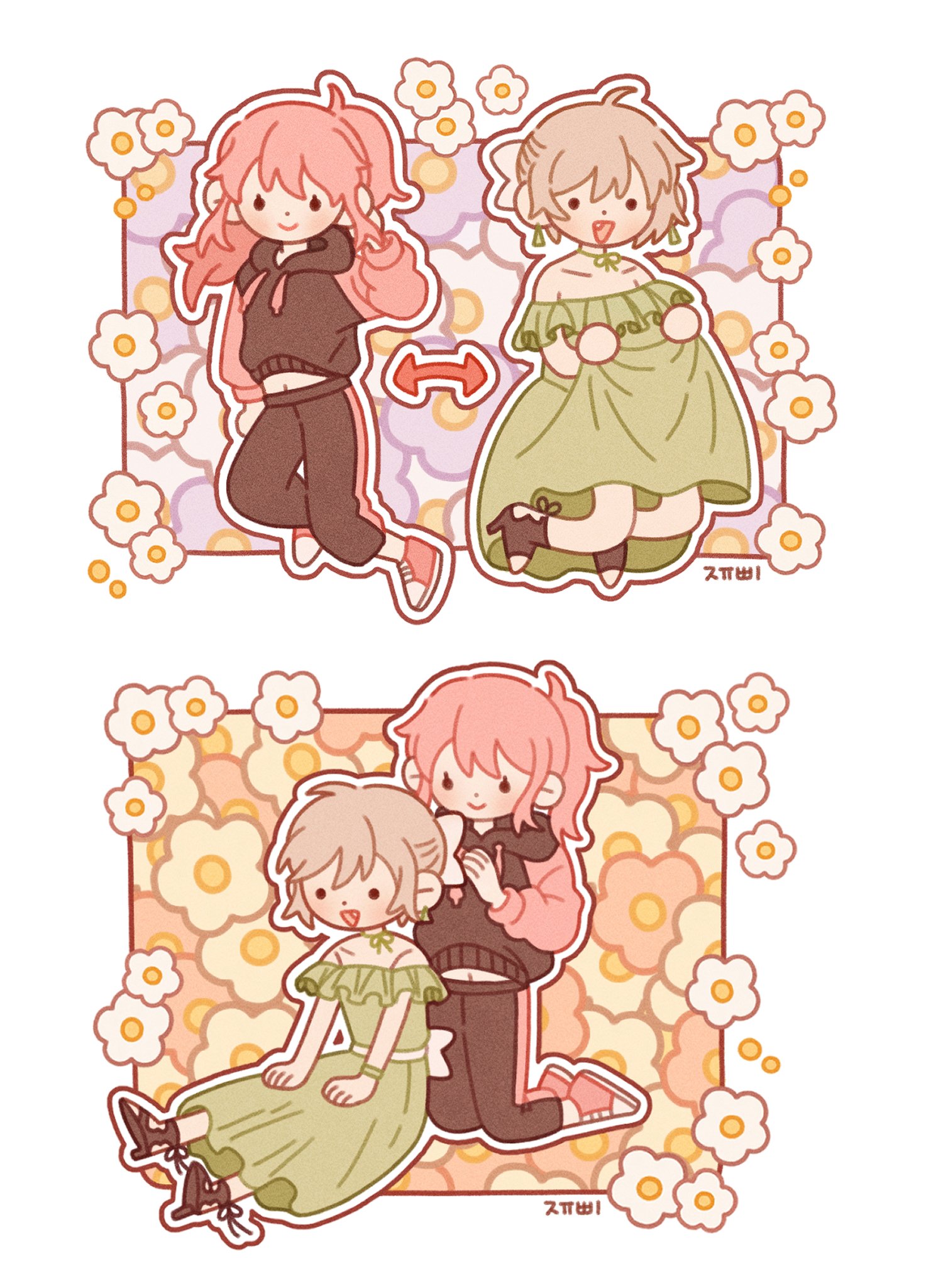 uptoon(정보계정) on Twitter: "소루빵 계란꽃 : https://t.co/A1TSq48nZU #clipstudio (무료 소재) https://t.co ...