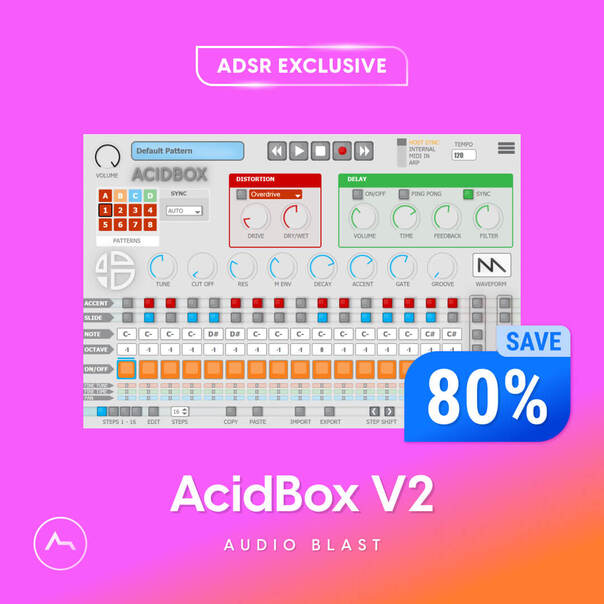 PLUGIN DEALS 🔌 💵 on Twitter: "AcidBox V2 by Audio Blast - 80% Off👍 https://adsrsounds.com ...