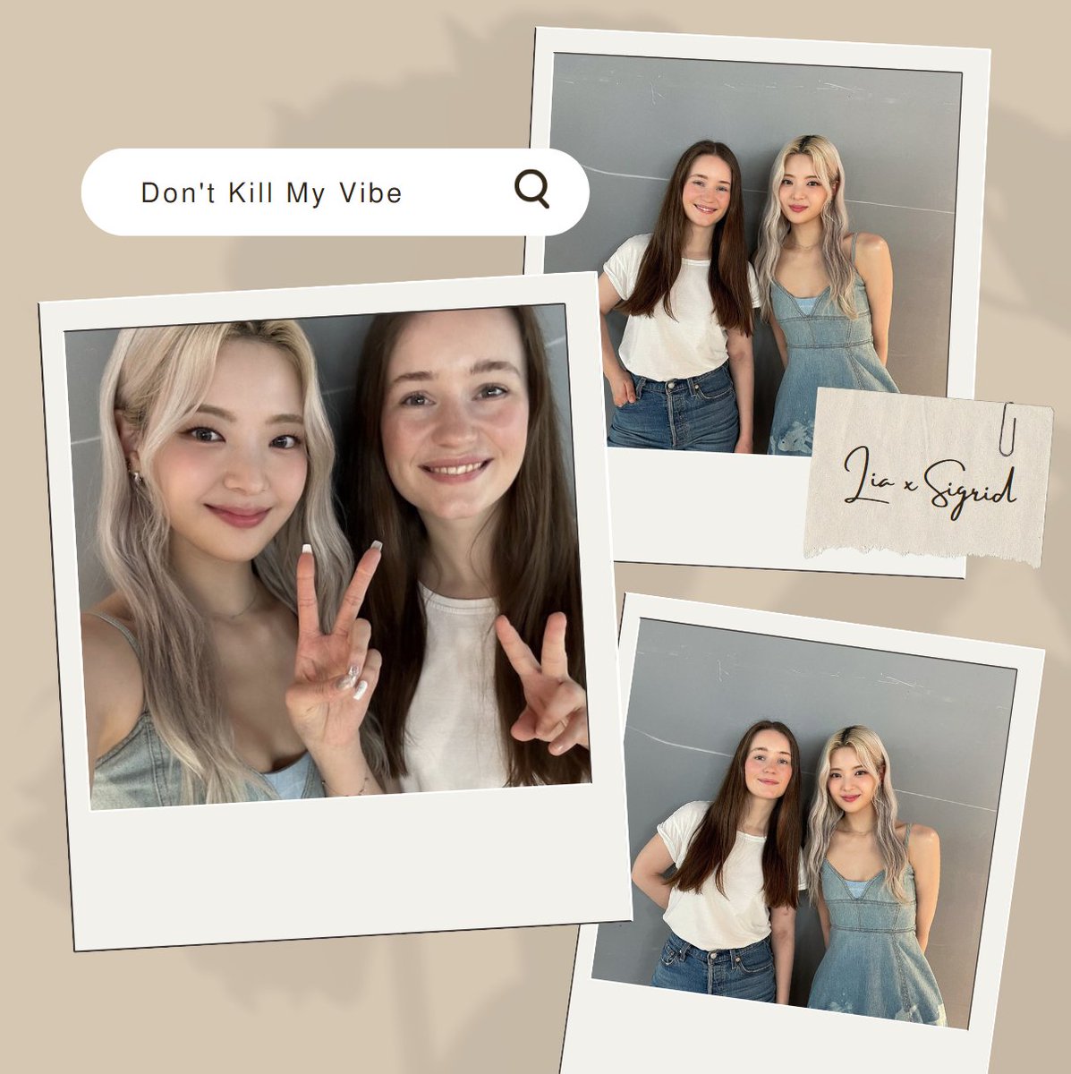 LIA GLOBAL on Twitter: "RT @CJSGLOBAL: LIA x Sigrid - Don't Kill My Vibe #LIAxSigridOnK909 ...