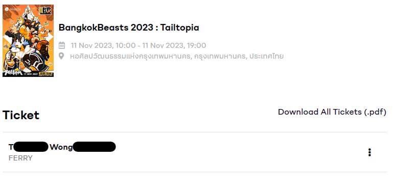 Felix|Chestna.fox 🔜 Infurnity2023 on Twitter: "Chestna is going to @BangkokBeasts event on 11.11 ...