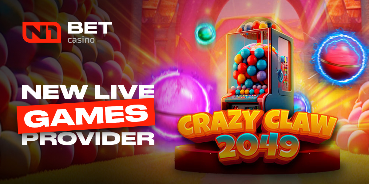 N1 Bet on Twitter: "🕹️Grab Your Luck Again! Clawbuster presents the first claw live game, Crazy ...
