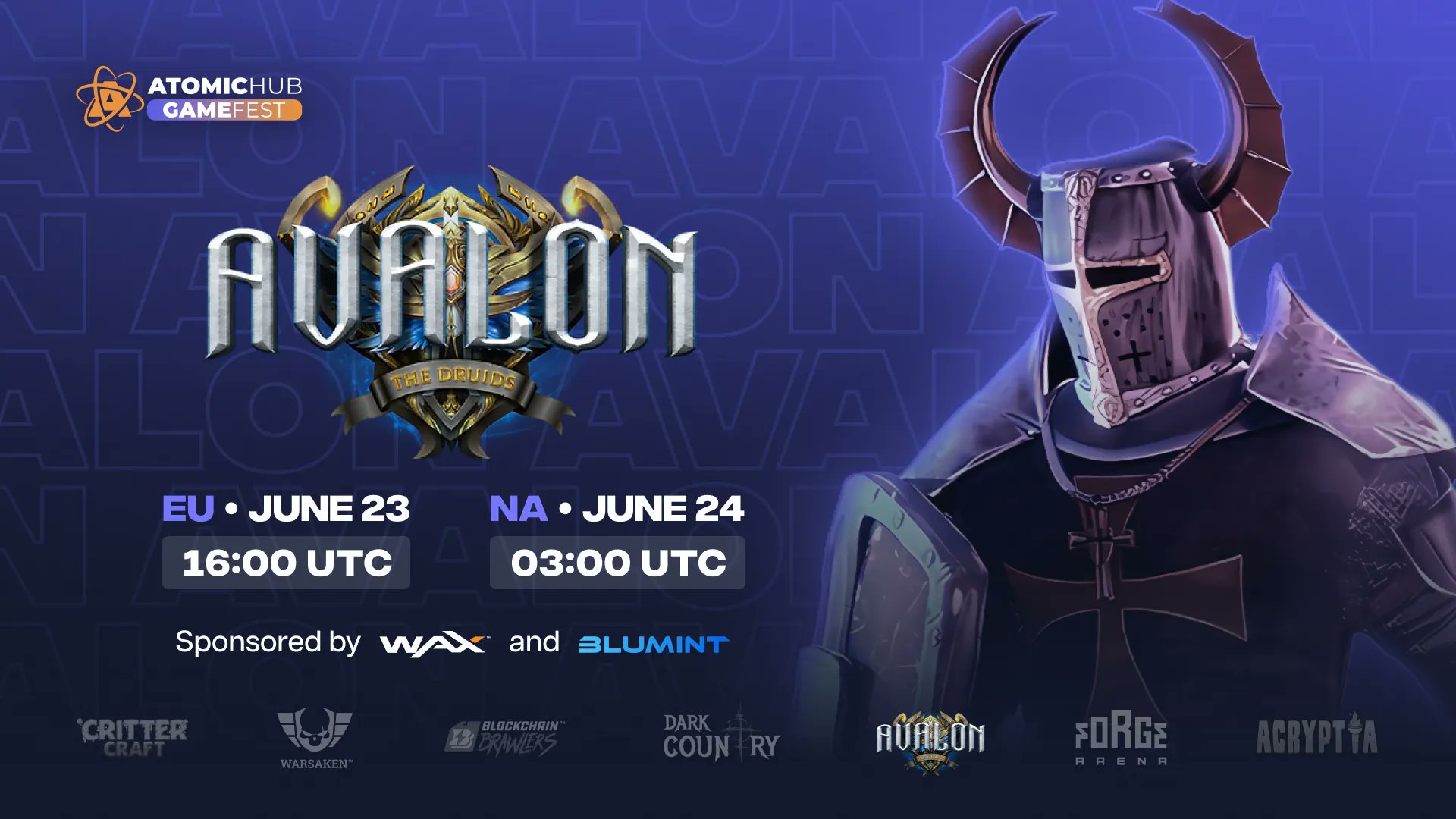 DanuGames on Twitter: "RT @AtomicHub: #AHGameFest @DanuGames Avalon tournament sign-up is NOW ...