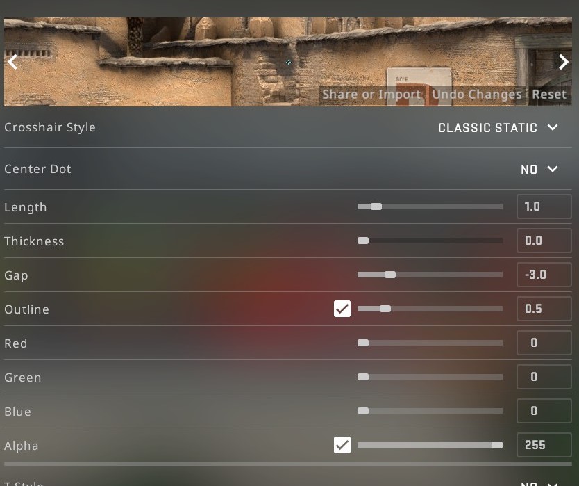 Andrew Cretella on Twitter: "R.I.P my crosshair in CS2. I know that alot of people don't play ...