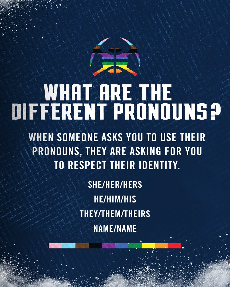 Denver Nuggets on Twitter: "As Pride Month continues, we’re helping foster a space where ...