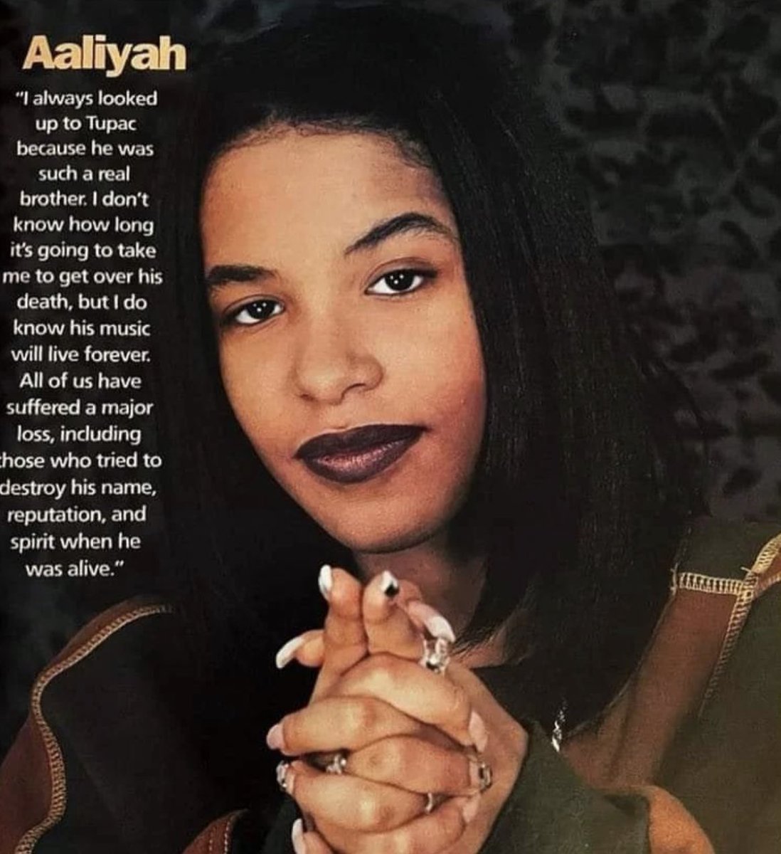 Aaliyah Legion On Twitter Its The Fact Aaliyah And Tupac Were Almost In Laws 😭 Ifykyk
