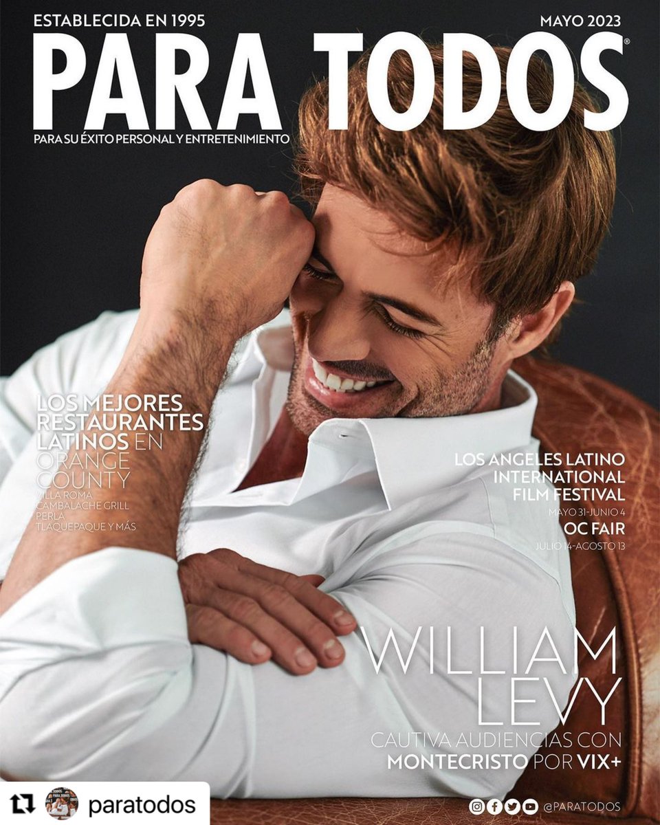 WLW Panamá on Twitter: "From IG @paratodos ・・・ William Levy (@willylevy29 ) engalana nuestra ...