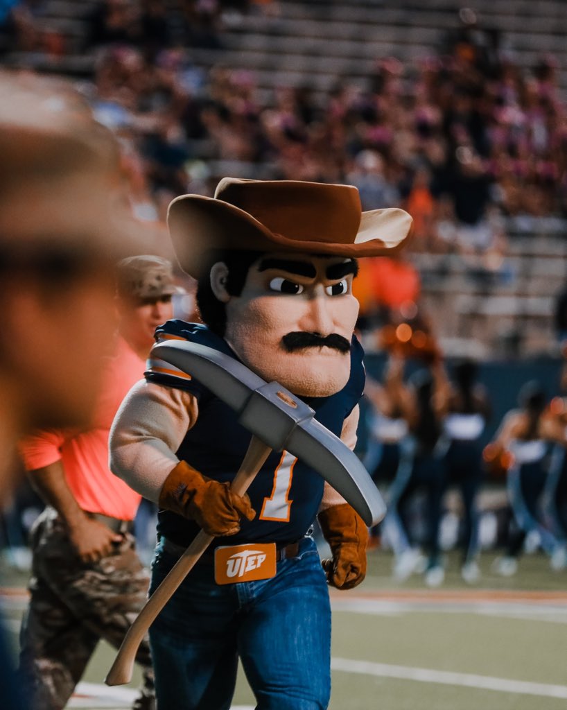 Utep Miners Mascot