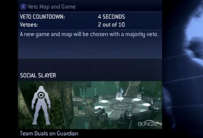 Leonessa on Twitter: "Halo needs to bring back the veto system"