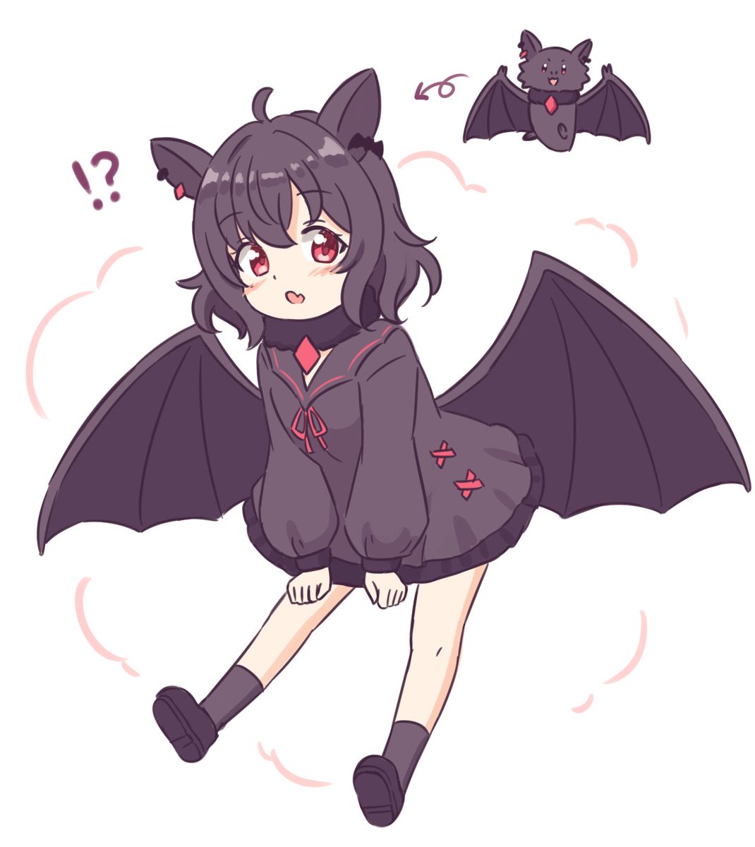 白羽まる゜ on Twitter: "RT @shirohane_maru: けんぞくちゃん"