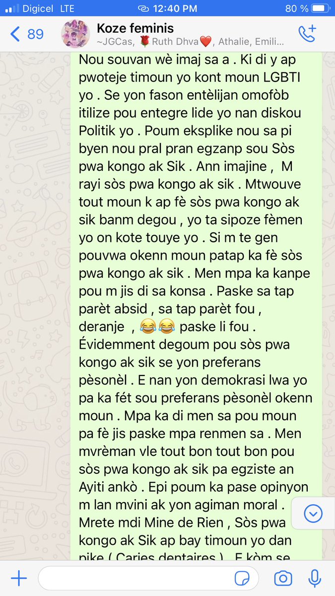 Thara Layna Marucheka Saint Hilaire on Twitter: "Nou souvan wè imaj sa . Ki di y ap pwoteje ...