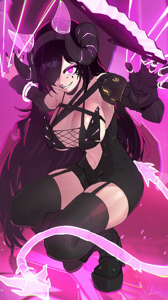 Lewdicy on Twitter: "Cyber devil"