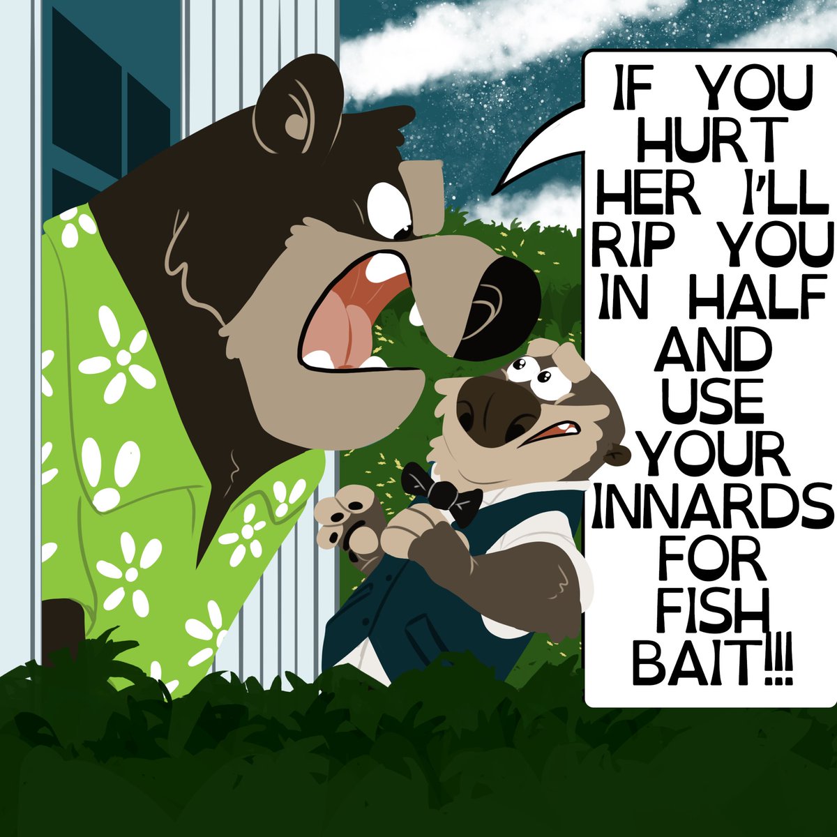 Lucas McGuire on Twitter: "Guard Bear"