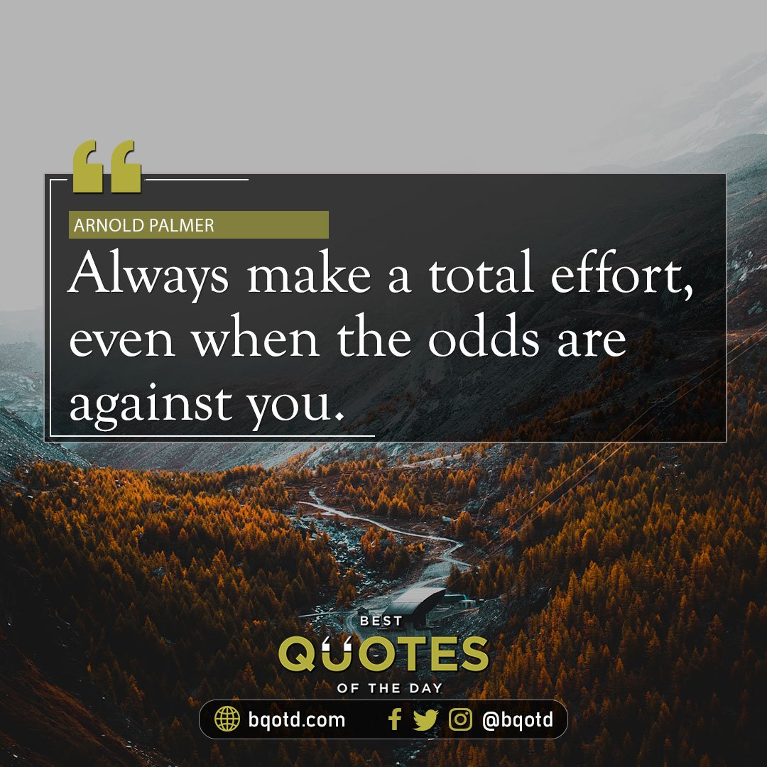 Quotes Against The Odds