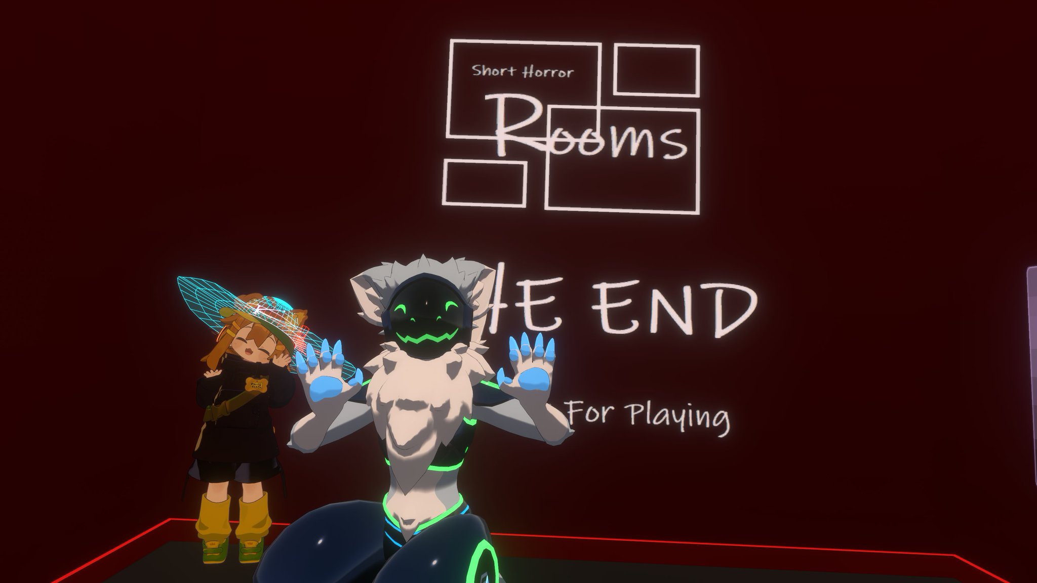 ⿻K(Unknown)＠VRChat～ワールド巡り⿻ on Twitter: "シーさんと「ケセドのホラワ Rooms -Short Horror-」を攻略！🔑ホラワを一緒にクリアはひさびさ ...