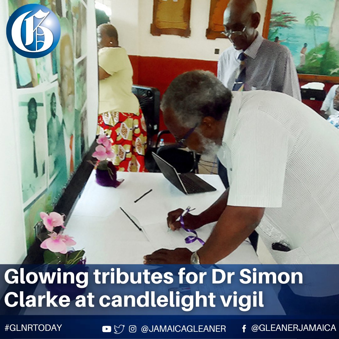 Jamaica Gleaner On Twitter There Were Sombre Faces All Round