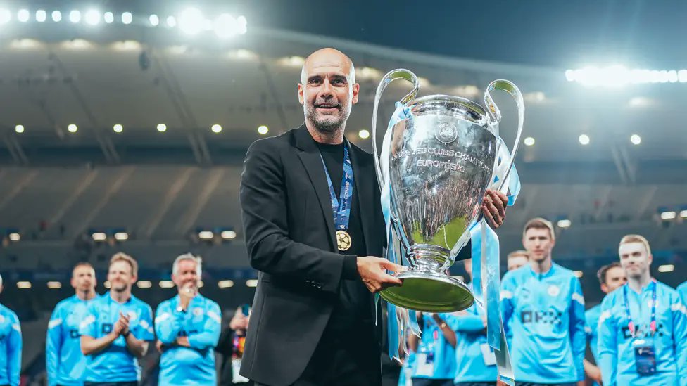 🔵⚪️DEL CITY DEL 2016 AL DEL 2023 Guardiola consigue la Champions con el ...