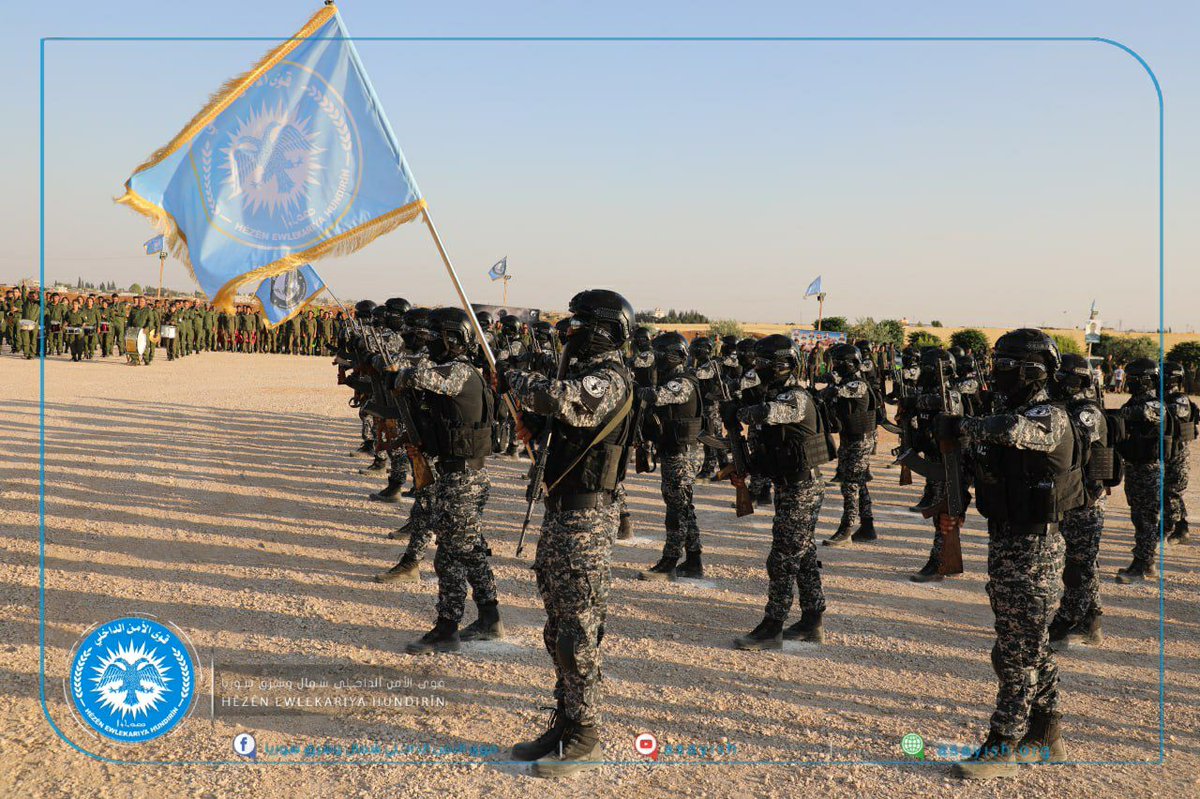 Rojava Network on Twitter: "The graduation of new batch of #SDF special forces (HAT) in Qamişlo ...