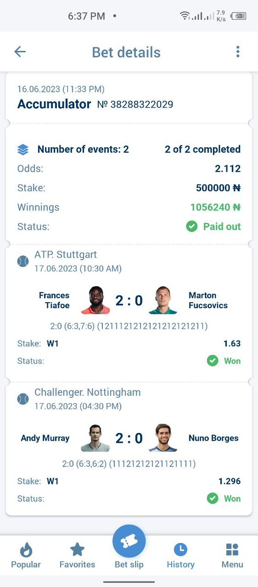 PlayMaker_Tips on Twitter: "2 odds 2.11 odds 2 MILLION NAIRA BAGGED 🔥🔥🔥🔥🔥🔥🔥🔥🔥 https://t.me ...