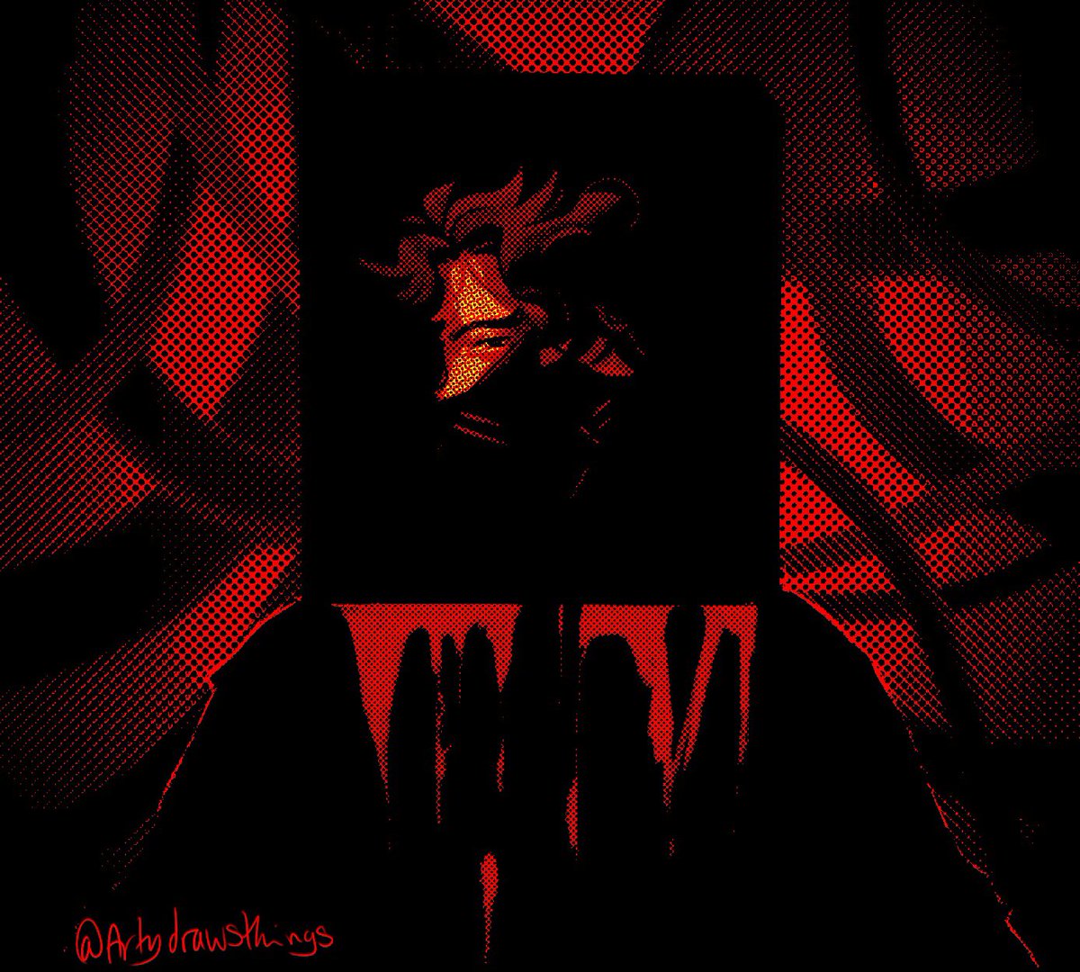 「Real indie horror type beat.. #ranbooart」|Arty 🐞|| you are LOVED!!のイラスト