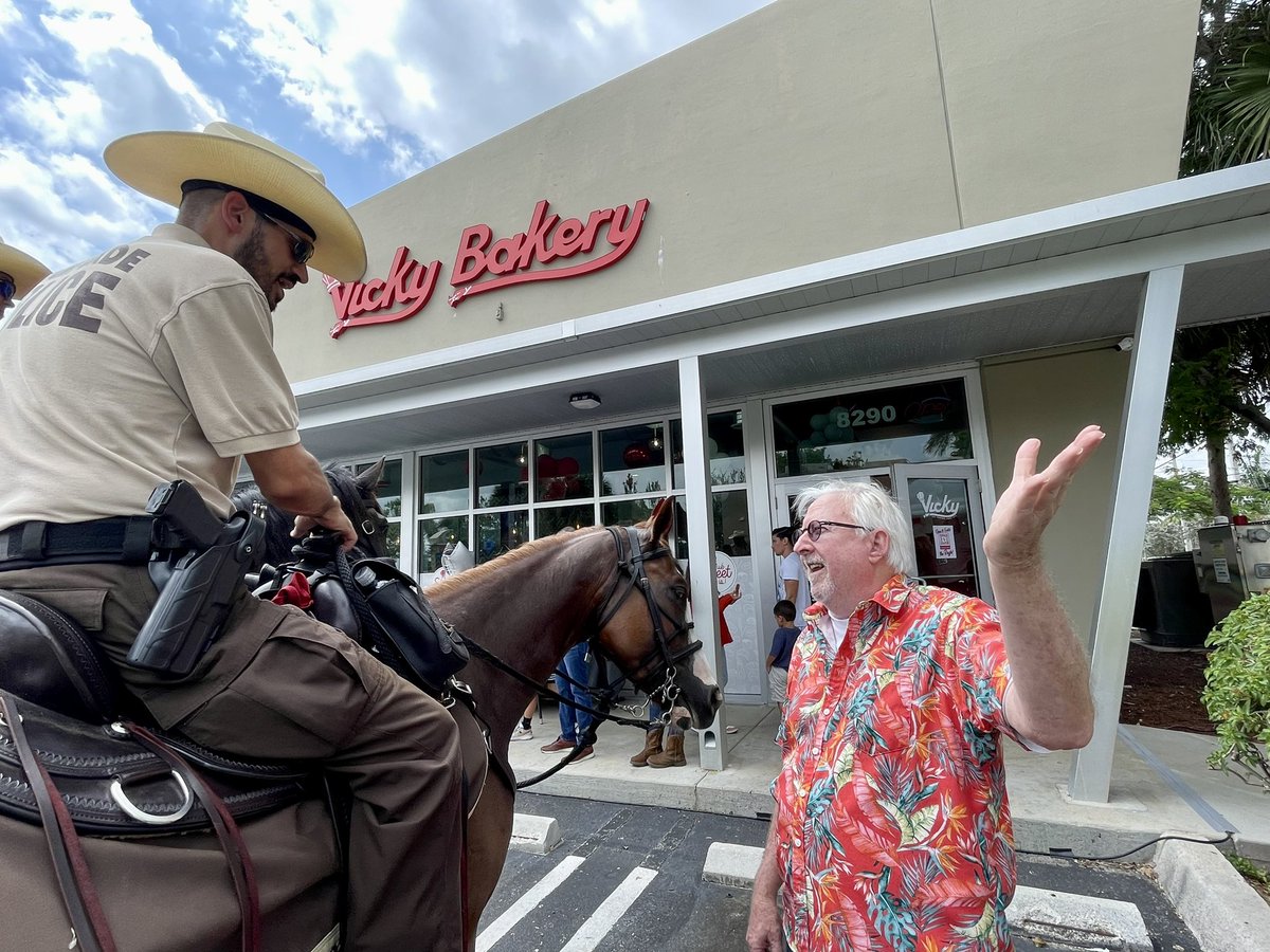 Miami-Dade Police on Twitter: "This morning we joined Vicky’s Bakery for their grand opening on ...