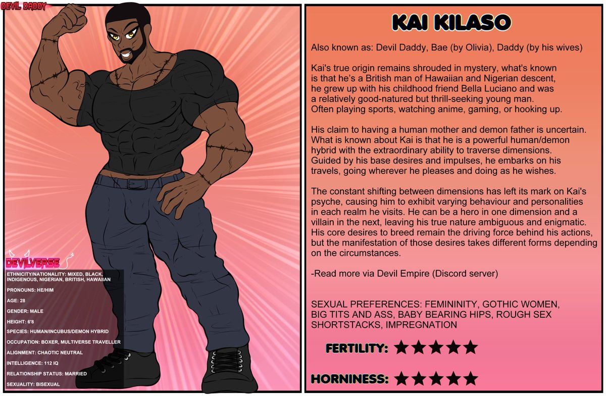 💥Devil Daddy💥YCH Commissions CLOSED on Twitter: "RT @DevilDaddyArt: Devilverse #4🔥 - Devil Daddy ...