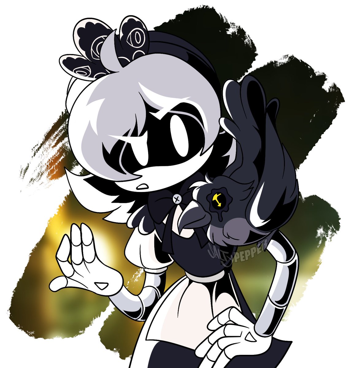 SaltyPepper on Twitter: "EP 5 swap AU! #murderdronesfanart #murderdrones #murderdronesn # ...