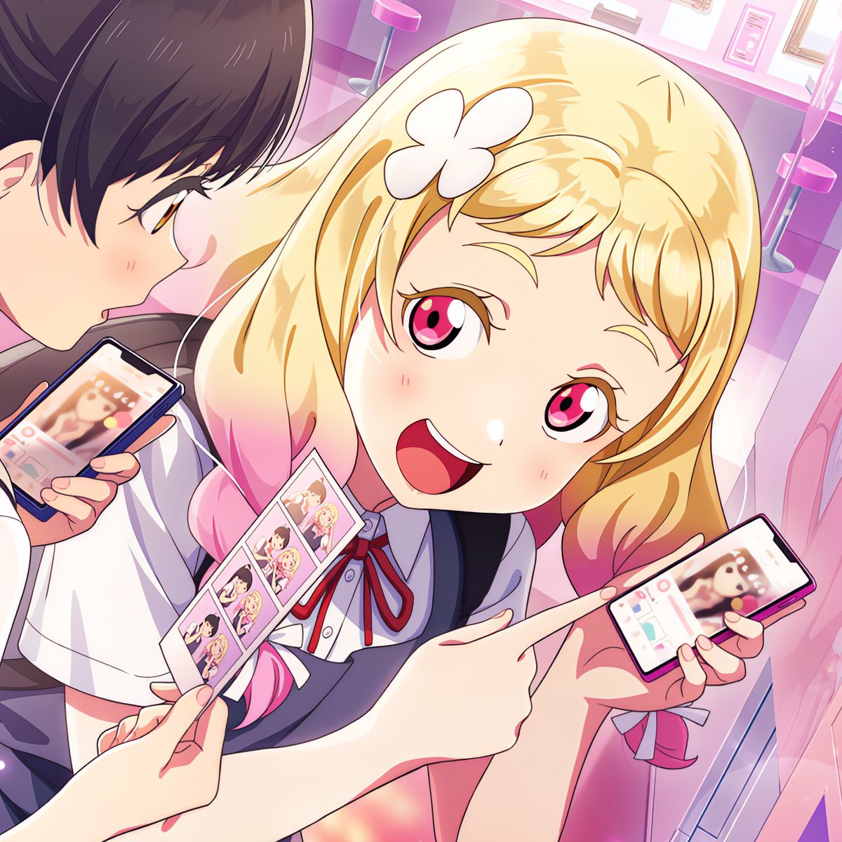 Hibiki♡ on Twitter: "Started out as Ren, but now it's Ren AND Kinako. They're both amazing 💙💛 # ...