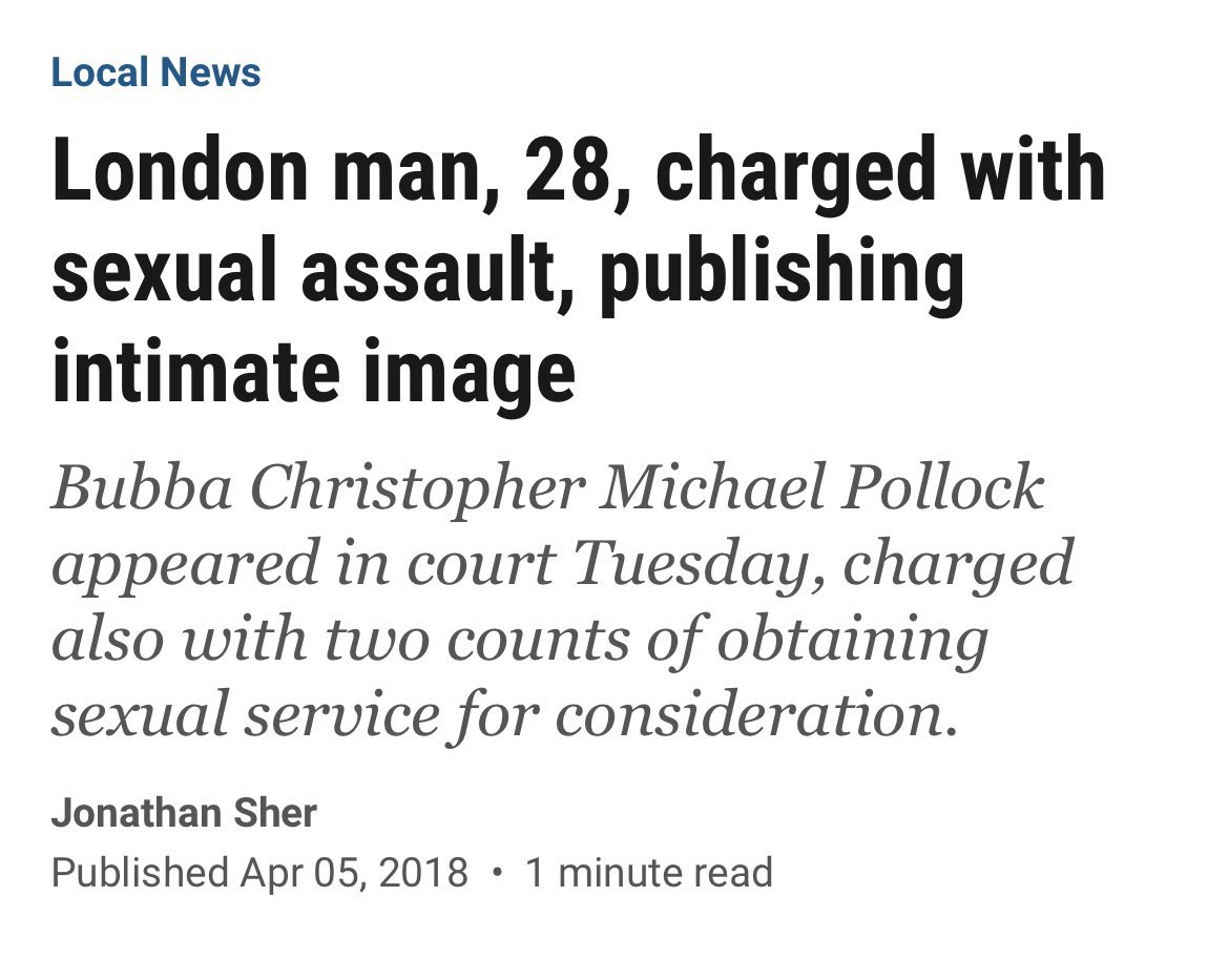 MOSA OKNOTOK on Twitter: "Disgusting. More on Bubba Christopher Michael Pollock."