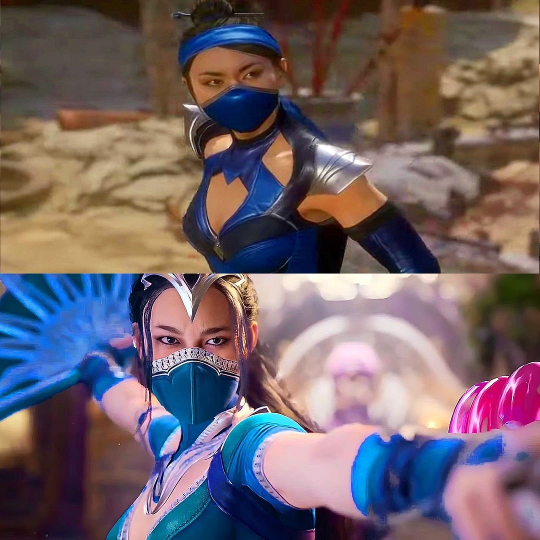 Jean WsR🕸🕷 on Twitter: "Mortal Kombat 1 🐉 Kitana from MK 11 or MK1? 💙 #MortalKombat # ...